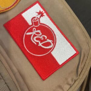 Team Fortress red team patch. Sew-on, Velcro & Iron-on patch gift