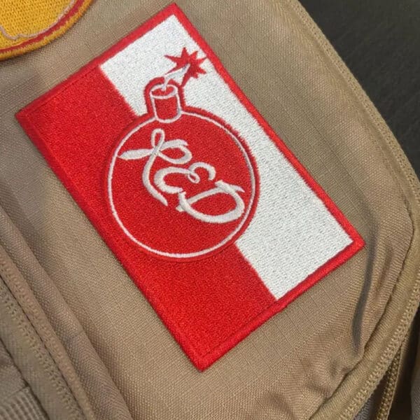 Team Fortress red team patch. Sew-on, Velcro & Iron-on patch gift